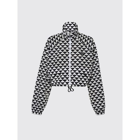 Prada | Jackets & Coats | Prada Jacket Woman Black | Poshmark